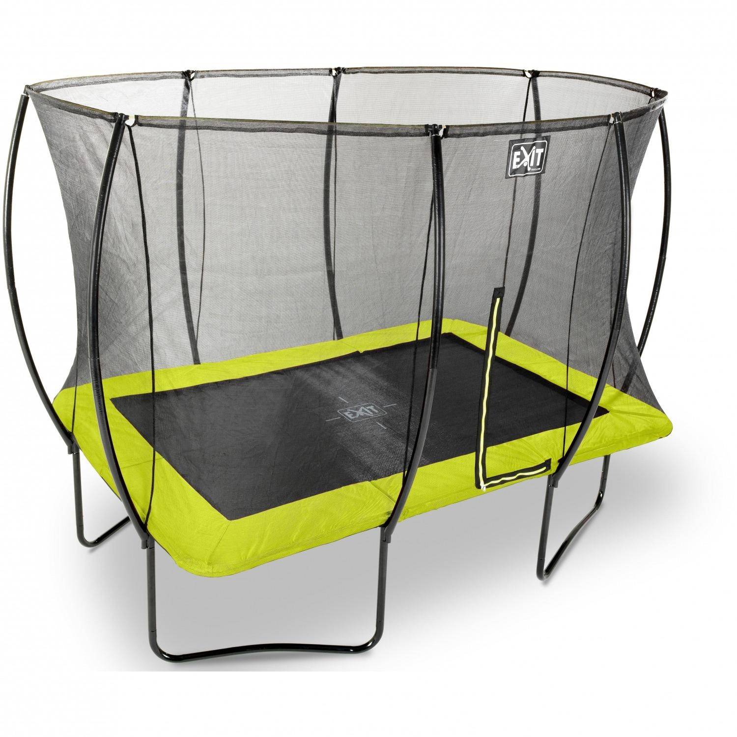 Trampoline Rectangulaire 244x366cm Exit Silhouette